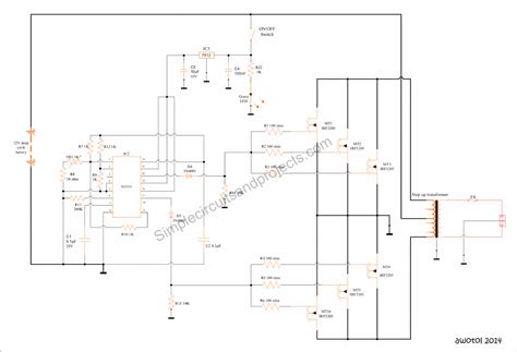 Power Inverter Circuit Simple Circuits And Projects