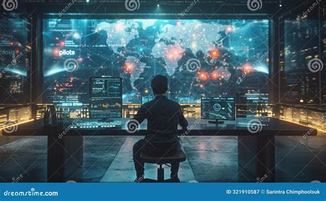 Dynamic Market Segmentation Representation With Pie Charts Depicting