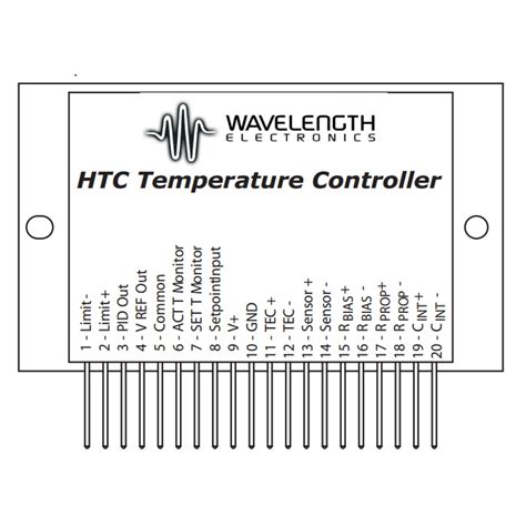 17 Watt Laser Diode Temperature Controller Wavelength Electronics