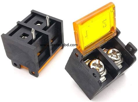 2p 9 5mm Barrier Terminal Block Connector Leetechbd