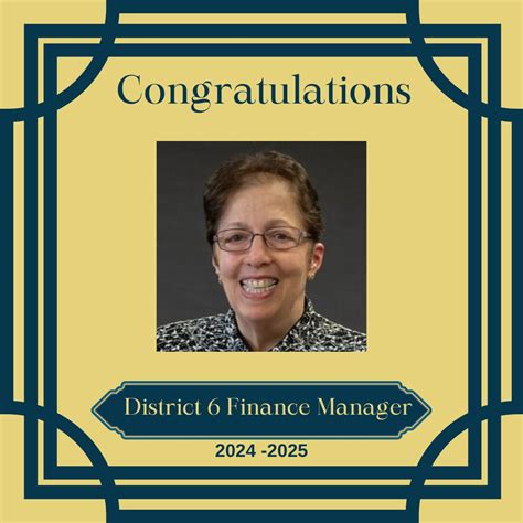 Please Help Us Congratulate Deb Luu On Her New Role As District 6 Finance Manager Deb Brings A