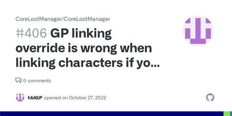 Gp Linking Override Is Wrong When Linking Characters If You Have Min Gp · Issue 406