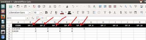 Libreoffice Calc Split Comma Separated Stringvalue To Columns Stack Overflow