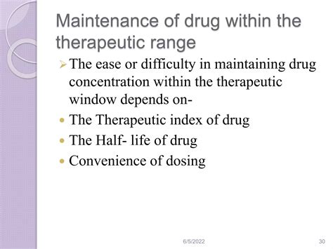 Concept Of Loading And Maintainance Dose Pptx