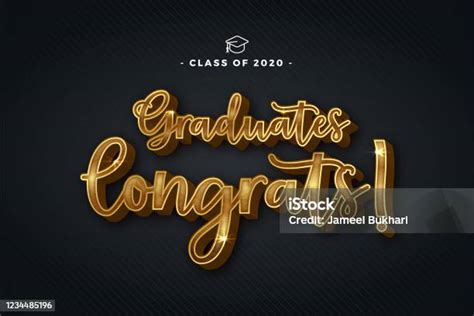 인사 초대 카드에 대한 2020 의 레터링 클래스 졸업 디자인 축 하 이벤트 T 셔츠 파티 고등학교 또는 대학 졸업에 대 한 텍스트 일러스트레이션 벡터 2020년에 대한