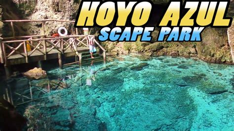 Hoyo Azul Scape Park Cap Cana Dominican Republic 4k Youtube