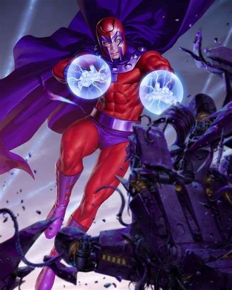 Magneto Marvel And More Drawn By Yoon Junggeun Danbooru