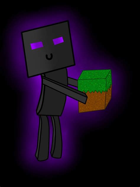 Рисунки эндермена - фото и картинки abrakadabra.fun