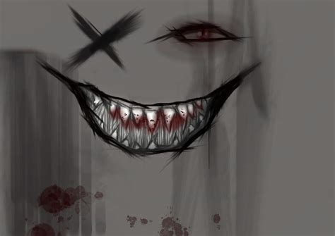 Creepy Smile By Turtleluvsnarwhal On Deviantart