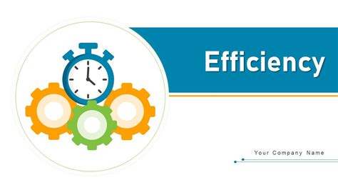 Efficiency Powerpoint Ppt Template Bundles Presentation Graphics