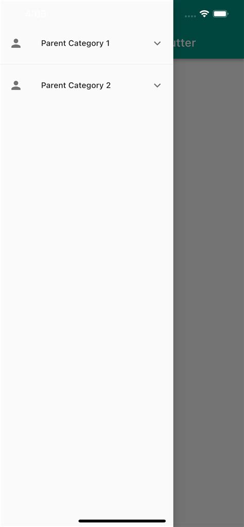 github npst6 flutter expandable drawer menu