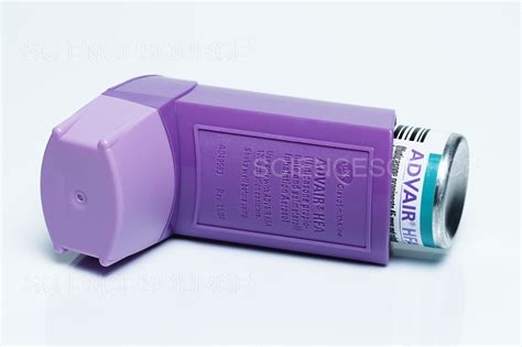 Advair Hfa Inhaler Stock Image Science Source Images