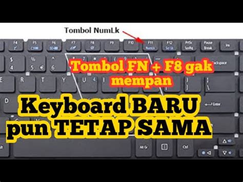 Mematikan Numlock Di Keyboard Laptop YouTube