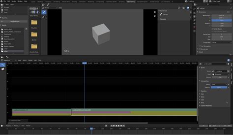 Adding Audio In Video Sequencer From A Scene Basics And Interface