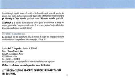 Nutrafin Test Ph Aquawiki Encyclopédie Aquariophile