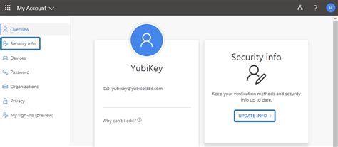 Yubikey Setup For Microsoft 365