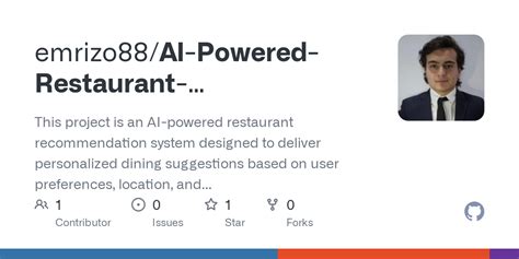 Github Emrizo88 Ai Powered Restaurant Recommendation System With Sentiment Analysis And Big