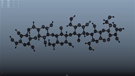 3d Cellulose Structure Model Turbosquid 2195182