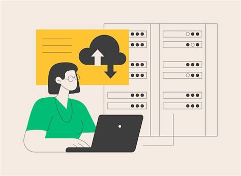 Premium Vector Data Entry Services Abstract Concept Vector Illustration