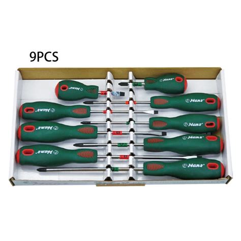 Quality Screwdriver Set In Paper Box Triangular Handle