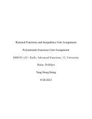 Understanding Rational Functions Definitions Differences And Course Hero