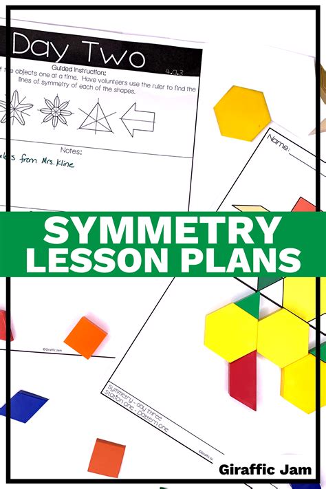 4th Grade Math Symmetry Lesson Plans Geometry Lesson Plans Geometry