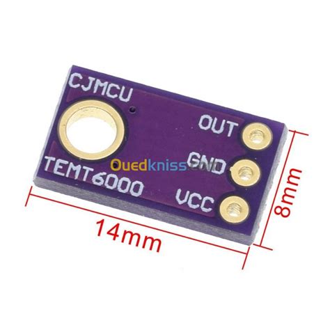 Capteur Arduino De Lumière Temt6000 Blida Algérie