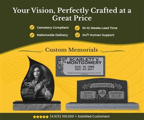Americas 1 Headstone Supplier Lowest Prices Guaranteed