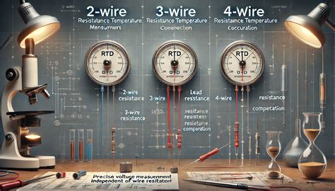 Understanding 3 Wire And 4 Wire Rtd Connections How They Eliminate Lead Wire Resistance And