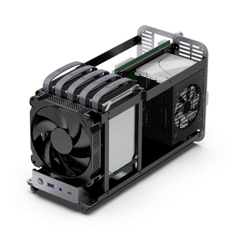 Кутия Jonsbo N1 Itx Сива Pcflip