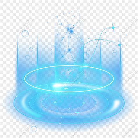 블루 매직 조명 일러스트 효과무대 조명구배푸른 Png 일러스트 무료 다운로드 Lovepik