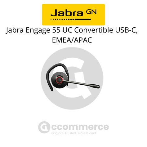 Jabra Engage Uc Ms Convertible Usb C Accommerce
