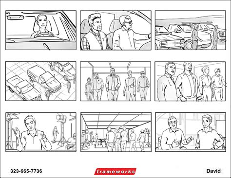 David Storyboard Artists Story Boards Art Storyboards Story