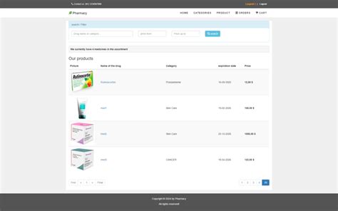 Online Medical Shop Project In Spring Boot Jpa And Mysql Projectworlds Store