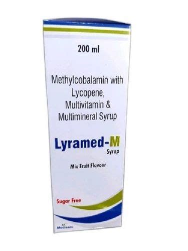 Methylcobalamin With Lycopene Multivitamins Minerals Syrup At Best Price In Panchkula Medisarc