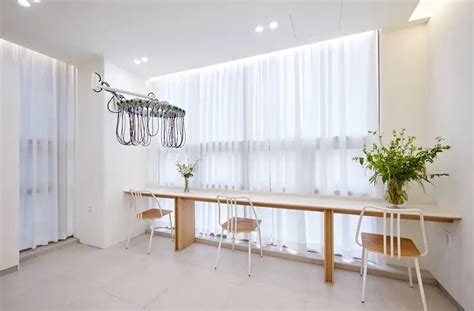 화이트톤 깔끔한 27평 미용실 인테리어 파주 동패동