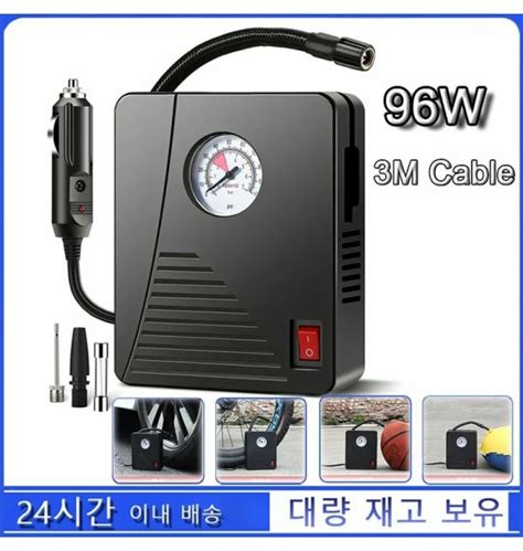 자동차공기주입기 타이어공기주입기 에어펌프 미니 전기 타이어 팽창기 휴대용 에어 컴프레서 자동차 오토바이 티몬