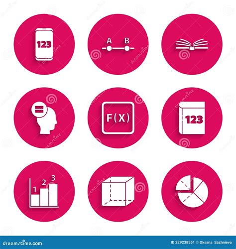 Set Function Mathematical Symbol Geometric Figure Cube Graph Schedule Chart Diagram Book
