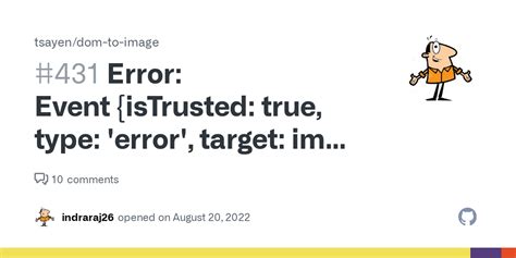 Error Event Istrusted True Type Error Target Img