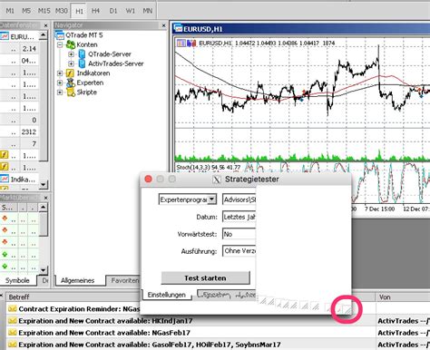 Mt5 Problem With Strategy Tester Window On Mac Strategy Tester