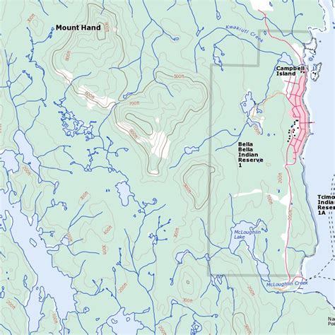 Bella Bella Bc 103a01 Toporama Map By Natural Resources Canada