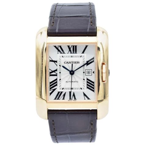 Cartier Tank Anglaise W5310005 18 Karat Rose Gold For Sale At 1stdibs