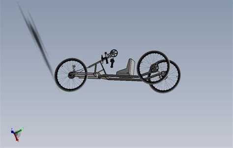 手踏车 Solidworks 2012 模型图纸下载 懒石网
