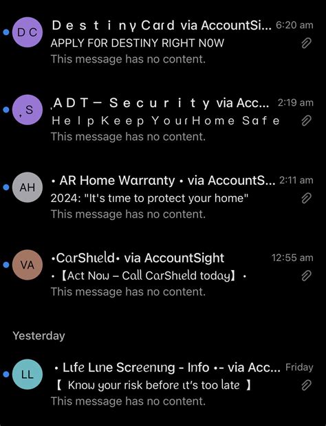 How Outlook Thinks These Are Not Spam R Mildlyinfuriating