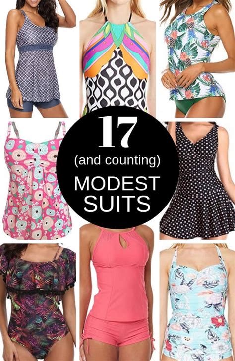Cute Modest One Piece Swimsuits