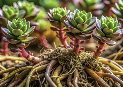 Stunning Macro Photography Unveiling The Intricate Root System And
