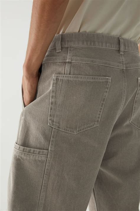 Cos Relaxed Organic Cotton Denim Shorts Denim Jeans Fashion Denim