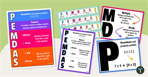 Pemdas Poster Project