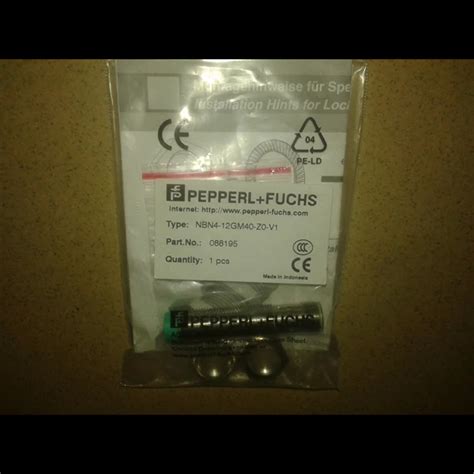 Sell Inductive Pepperl Fuchs Proximity Sensor Nbn4 12gm40 Z0 V1