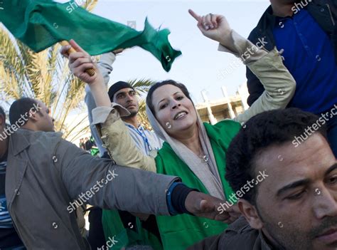 Ayesha Gaddafi Babe Libyan Leader Muammar Editorial Stock Photo